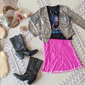 Jackets & Coats | Metallic Cover Up | Poshmark